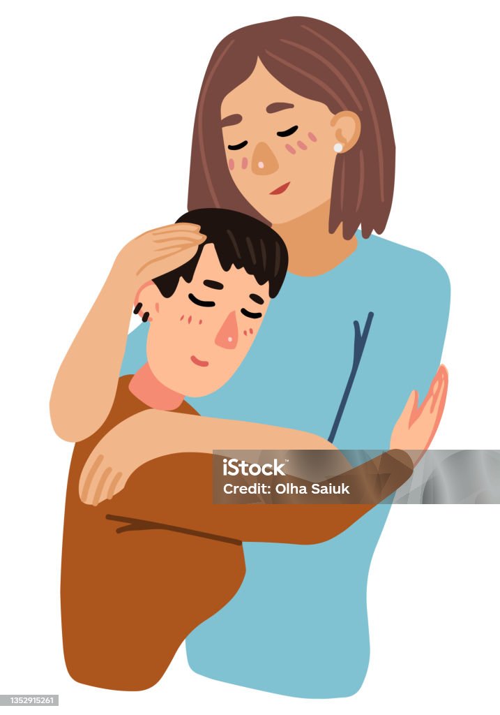 Lgbt Couple One Gender Love Lesbian Couple Embracing Two Girls In Love