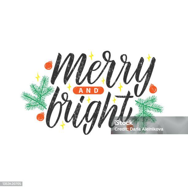 Merry Dan Huruf Yang Cerah Desain Tipografi Kutipan Perayaan Untuk ... Merry Dan Huruf Yang Cerah Desain Tipografi Kutipan Perayaan Untuk ...
