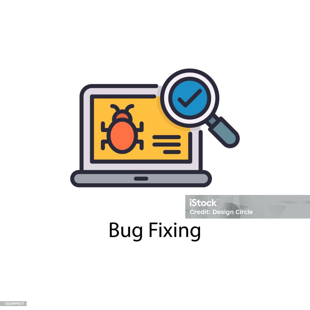 Vetores de Esboço Do Vetor De Fixação De Bugs Ilustração De Design De ... Vetores de Esboço Do Vetor De Fixação De Bugs Ilustração De Design De ...