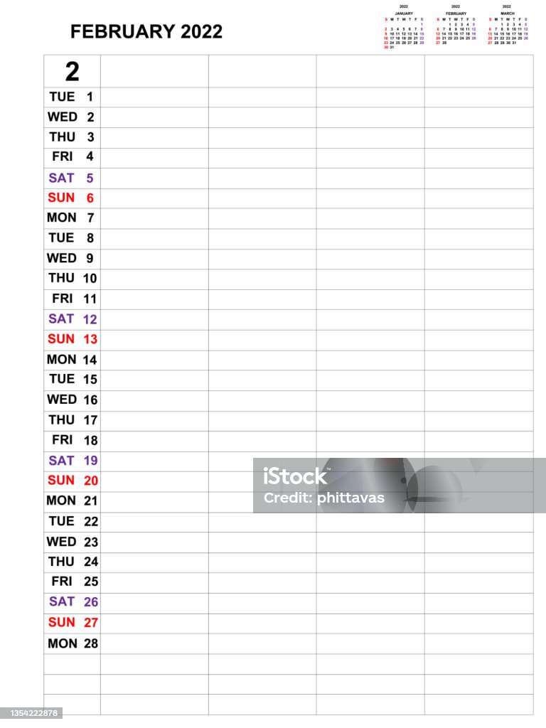 Februari 2022 Desain Template Kalender Untuk Perencana Dan Catatan ... Februari 2022 Desain Template Kalender Untuk Perencana Dan Catatan ...