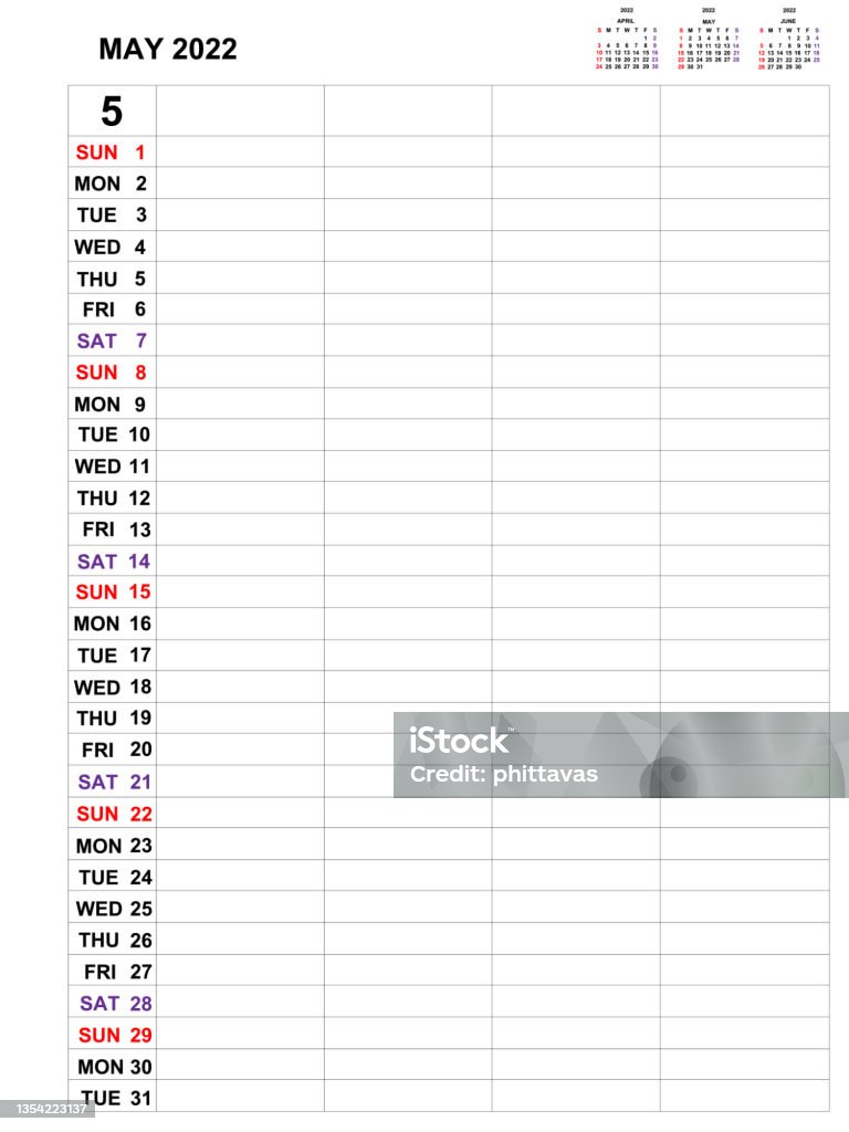 Mei 2022 Desain Template Kalender Untuk Perencana Dan Catatan Bulanan ... Mei 2022 Desain Template Kalender Untuk Perencana Dan Catatan Bulanan ...