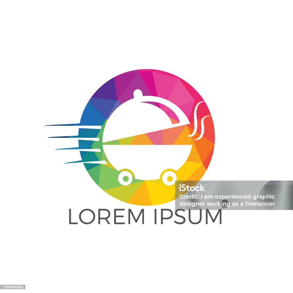 Desain Logo Pengiriman Makanan Tanda Layanan Pengiriman Cepat Ilustrasi ... Desain Logo Pengiriman Makanan Tanda Layanan Pengiriman Cepat Ilustrasi ...