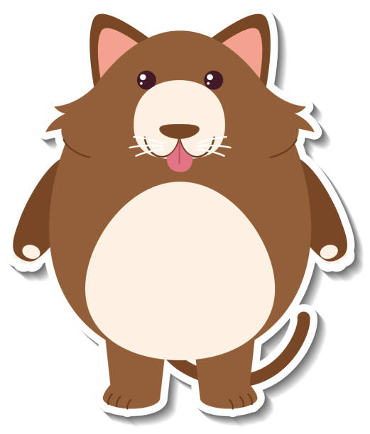 10 Obese Cats Clip Art Stock Illustrations Royalty Free Vector Graphics And Clip Art Istock