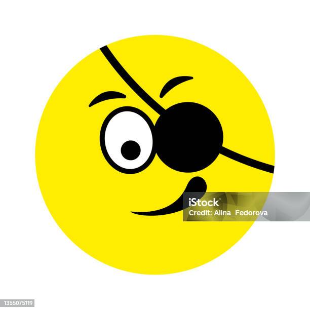 Visage Souriant Vecteur Dicône Emoji Signe Démoticône Émotions