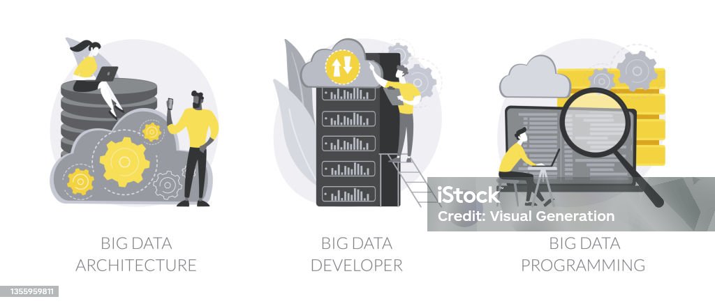 Database Storage Abstract Concept Vector Illustrations Stock Illustration Download Image Now