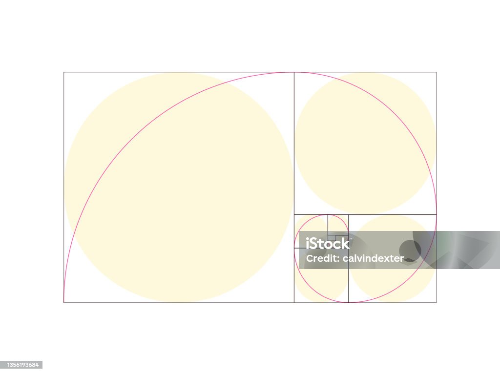 Golden Ratio Fibonacci Sequence Editable Strokes Stock Illustration ... Golden Ratio Fibonacci Sequence Editable Strokes Stock Illustration ...