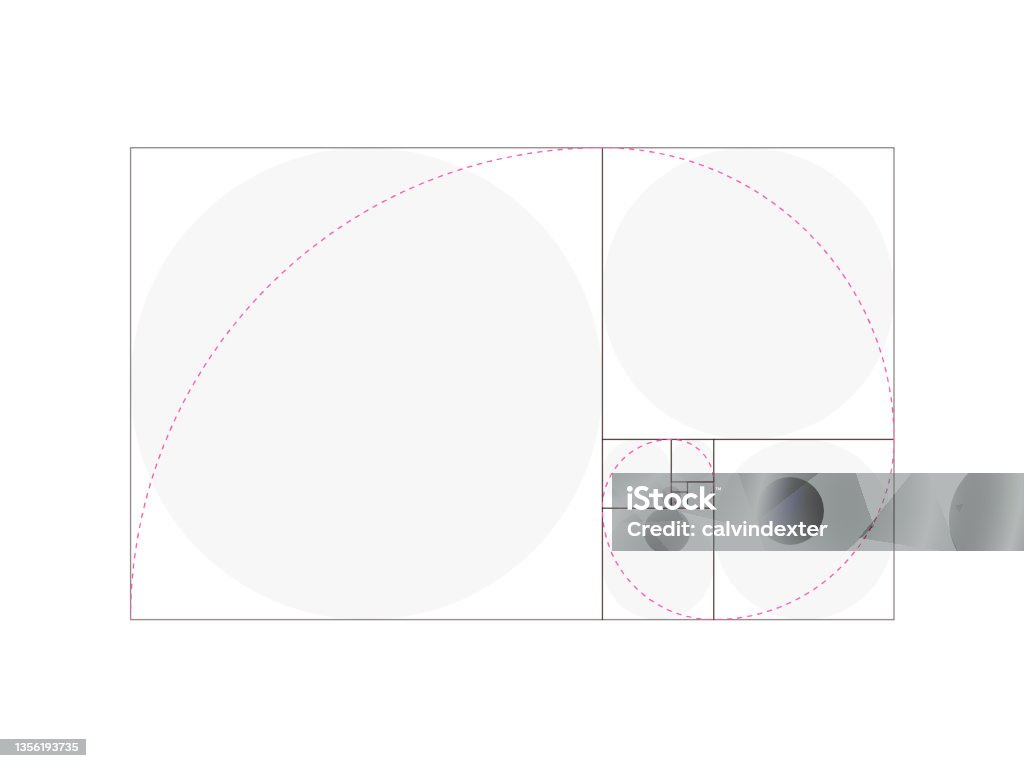 Golden Ratio Fibonacci Sequence Editable Strokes Stock Illustration ... Golden Ratio Fibonacci Sequence Editable Strokes Stock Illustration ...