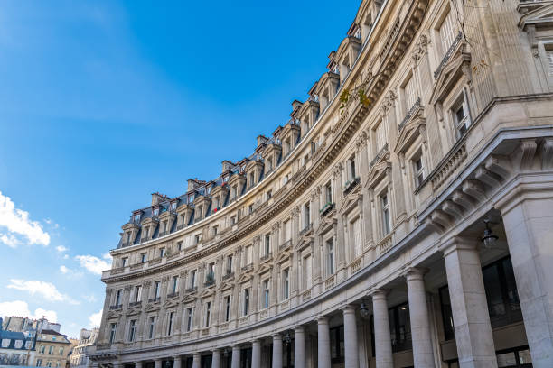 Free Stock Photo of Charming curved street with European buildings ...