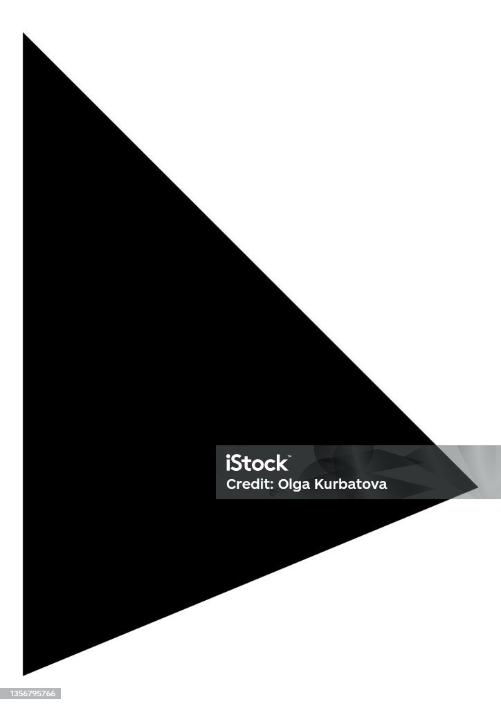 Black Triangle Icon Modern Simple Mouse Cursor Stock Illustration ... Black Triangle Icon Modern Simple Mouse Cursor Stock Illustration ...