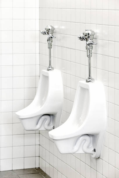 Free Stock Photo of Row of Urinals Next to Brick Wall | Download Free ...