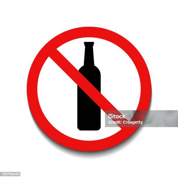 Tidak Ada Tanda Alkohol Dengan Putaran Merah Disilangkan Dengan Latar ... Tidak Ada Tanda Alkohol Dengan Putaran Merah Disilangkan Dengan Latar ...