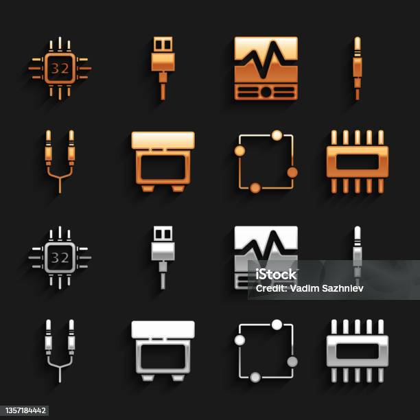 Set Fuse Audio Jack Prosesor Dengan Microcircuits Cpu Skema Listrik