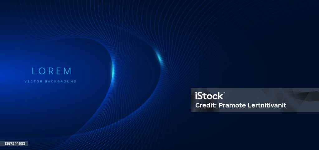Teknologi Abstrak Pencahayaan Digital Futuristik Bercahaya Garis Cahaya