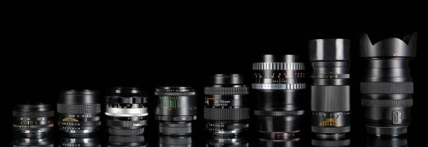 Free Stock Photo of Camera and lens in black background | Download Free ...