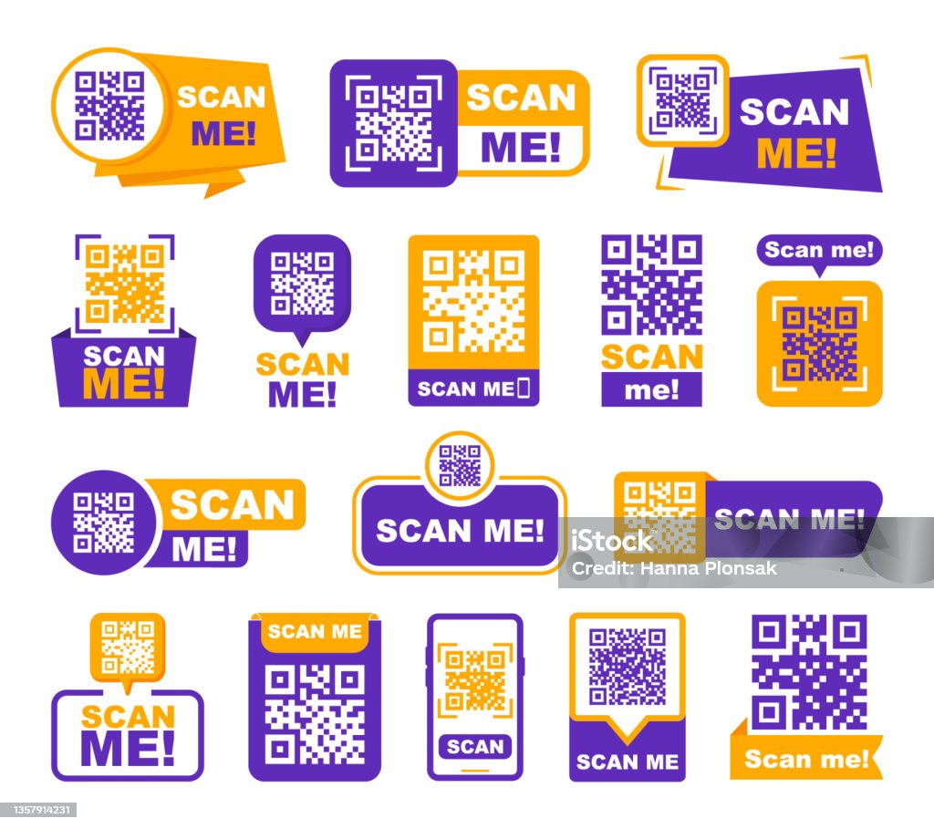 Codes Qr Pour Smartphone Qr Code Avec Inscription Scannezmoi Avec
