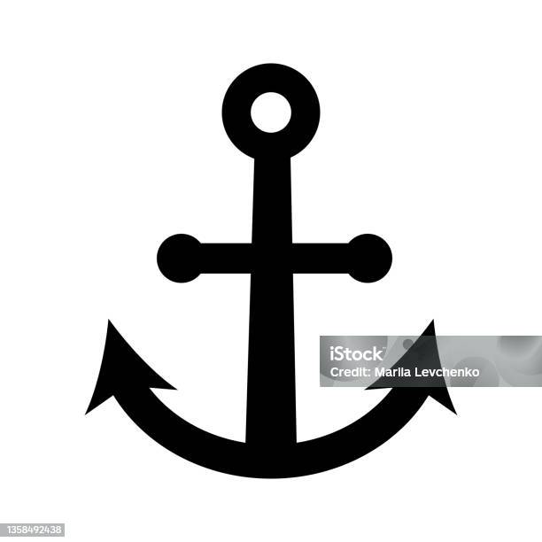 Anchor Icon Anchor Symbol Anchor Marine Icon Stock Illustration Download Image Now Anchor
