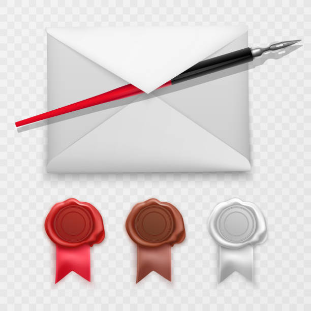 120 Wax Seal Cartoon Illustrations Royalty Free Vector Graphics