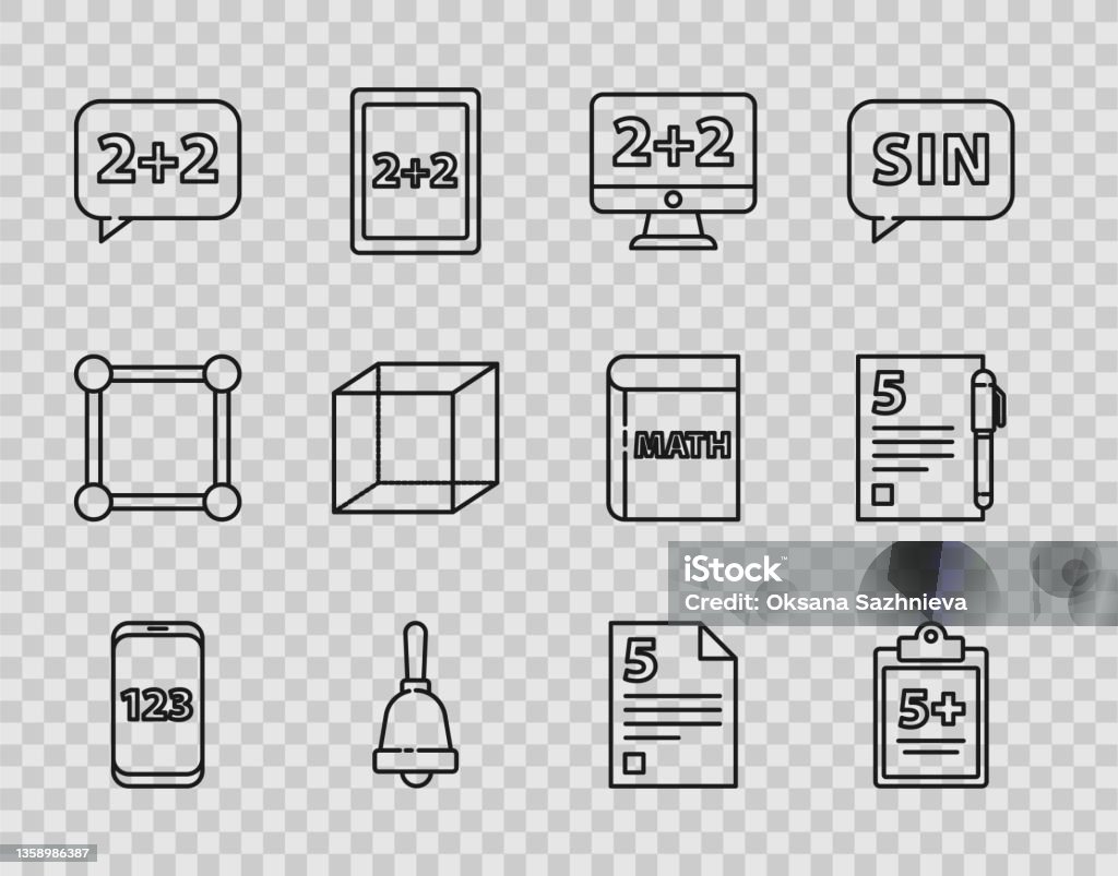 Set Line Book With Word Mathematics Mathematics Function Sine Graph