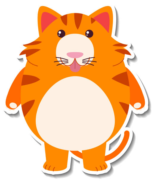 570 Overweight Cats Clip Art Stock Illustrations Royalty Free Vector Graphics And Clip Art Istock