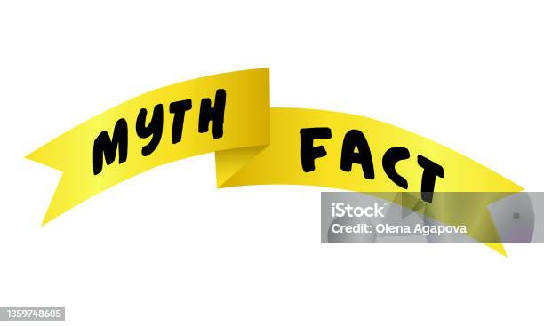 Mitos Dan Fakta Tanda Mitos Vs Fakta Desain Header Fakta Yang Benar