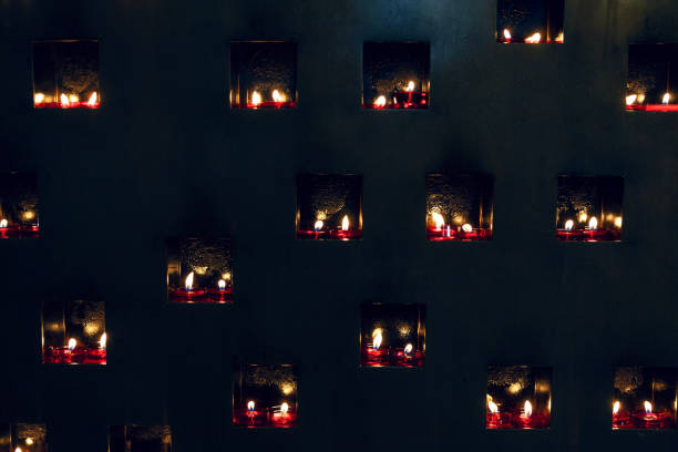 Free Stock Photo of A Bunch of Candles on a Wall | Download Free Images ...