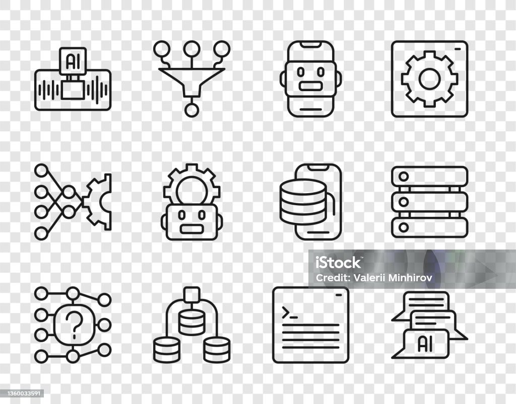 Set Line Neural Network Chat Bot Server Data Artificial Intelligence Ai Robot Setting Web