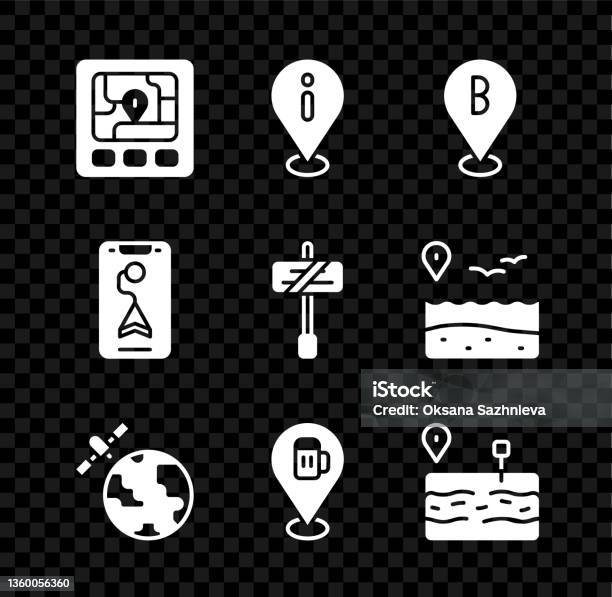 Réglez Lappareil Gps Avec La Carte Les Informations De Localisation Les