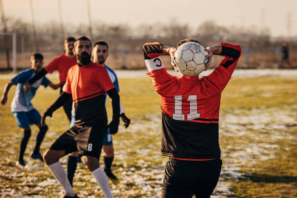 Free Stock Photo of Football player taking a throw-in | Download Free ...