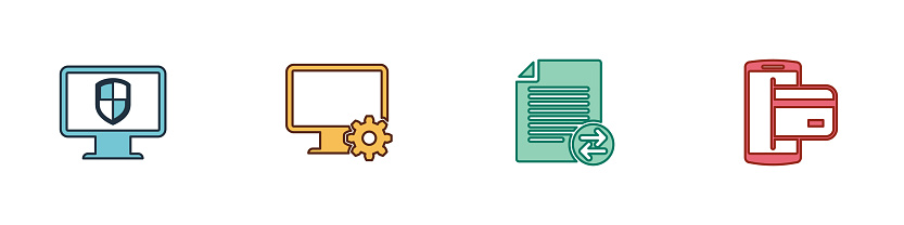 Atur Monitor Dan Perisai Peralatan Monitor Komputer File Transfer Dan