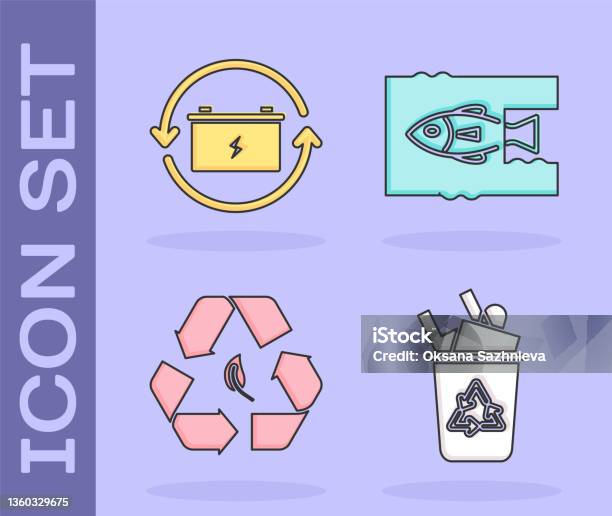 Atur Recycle Bin Dengan Simbol Daur Ulang Baterai Dengan Simbol Daur