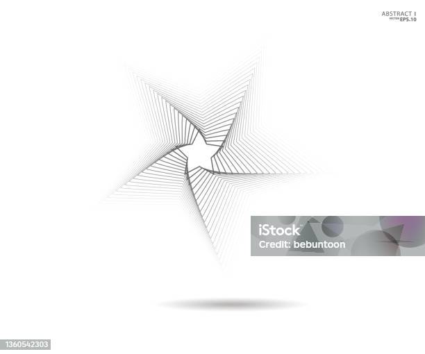 Logo De Létoile Icône Doublée Détoiles Signe Symbole Design Plat Bouton
