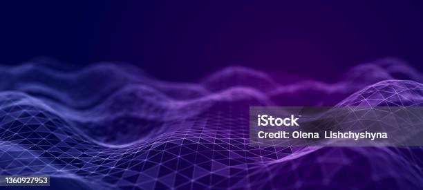 Latar Belakang Digital Abstrak Struktur Koneksi Jaringan Data Besar