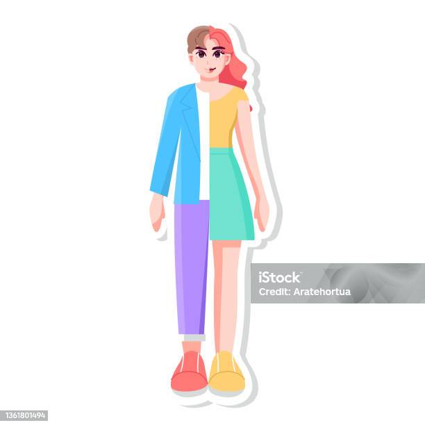 Vecteur Dillustration Damour Trans Isolé Vecteurs Libres De Droits Et
