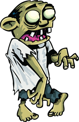 Cartoon Zombie With Open Mouth向量圖形及更多人手圖片 人手 人的牙齒 人的眼睛 Istock