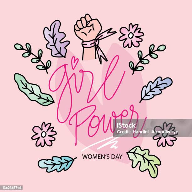 Kutipan Kekuatan Gadis Untuk Hari Perempuan Huruf Tangan Ilustrasi Stok ... Kutipan Kekuatan Gadis Untuk Hari Perempuan Huruf Tangan Ilustrasi Stok ...
