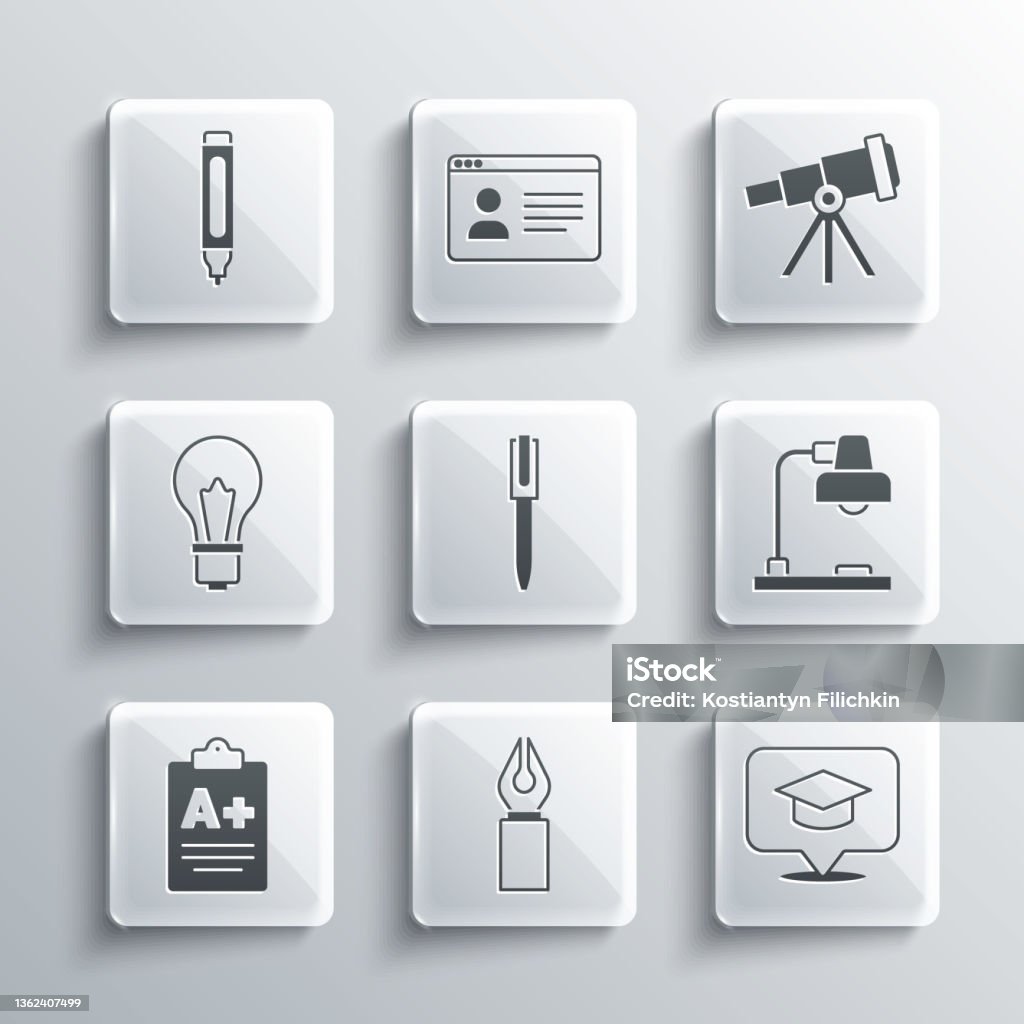 Set Plume Plume Plume Graduation Capuchon Bulle De Parole Lampe De