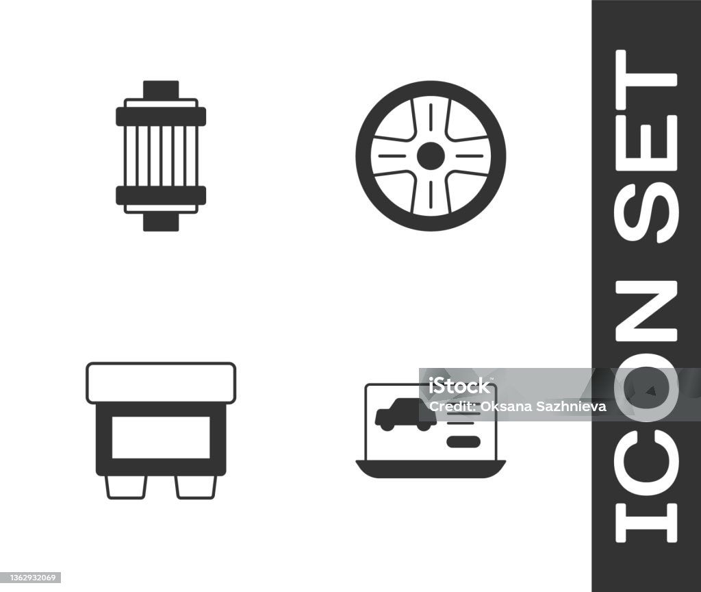 Set Diagnostics Condition Of Car Car Air Filter Fuse And Alloy Wheel ... Set Diagnostics Condition Of Car Car Air Filter Fuse And Alloy Wheel ...