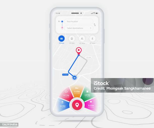 Peta Gps Aplikasi Navigasi Ux Ui Concept Aplikasi Mobile Map Smartphone ... Peta Gps Aplikasi Navigasi Ux Ui Concept Aplikasi Mobile Map Smartphone ...