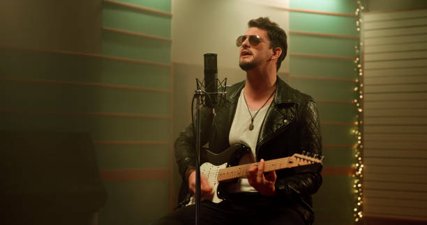 Free picture: singer, guitarist, sunglasses, electric, guitar, playing ...