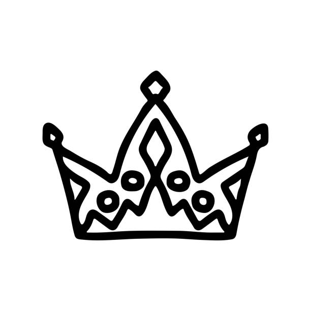 220 Princess Crown Wallpaper Silhouette Stock Illustrations Royalty