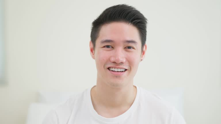 20 Handsome Asian Male Model On Bed Stock Videos And Royalty Free