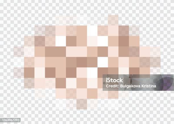Sensor Blur Efek Tekstur Terisolasi Pada Latar Belakang Transparan