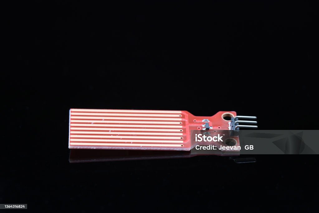 Water Level Depth Detection Sensor For Opensource Hardware And Software Projects Isolated On