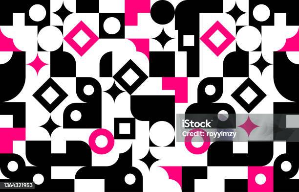 Template Sampul Desain Grafis Minimal Dengan Bentuk Dan Garis Geometris