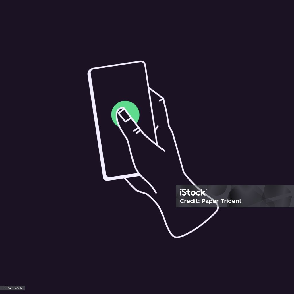 Tangan Memegang Ponsel Menekan Tombol Pada Layar Baris Seni Mengetuk ... Tangan Memegang Ponsel Menekan Tombol Pada Layar Baris Seni Mengetuk ...