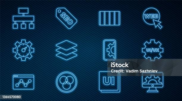 Atur Garis Pengembangan Web Desain Ui Atau Ux Panduan Palet Warna
