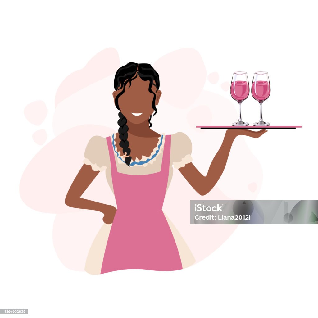 Waitress Stock Illustration Download Image Now Waitress Apartment