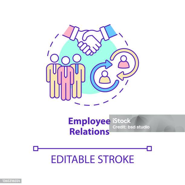Employee Relations Concept Icon Stock Illustration - Download Image Now ... Employee Relations Concept Icon Stock Illustration - Download Image Now ...