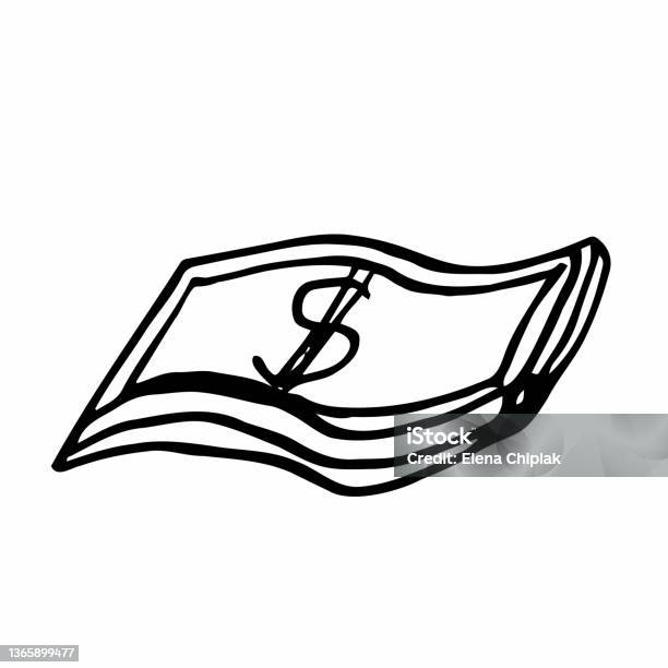 Pile Dargent Illustration De Dessin Animé Vector Doodle Isolée Sur