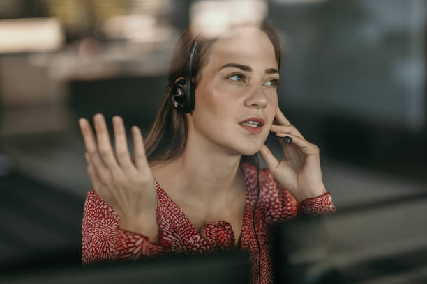 1,000+ Serious Call Center Agent On Phone Stock Photos, Pictures ... 1,000+ Serious Call Center Agent On Phone Stock Photos, Pictures ...